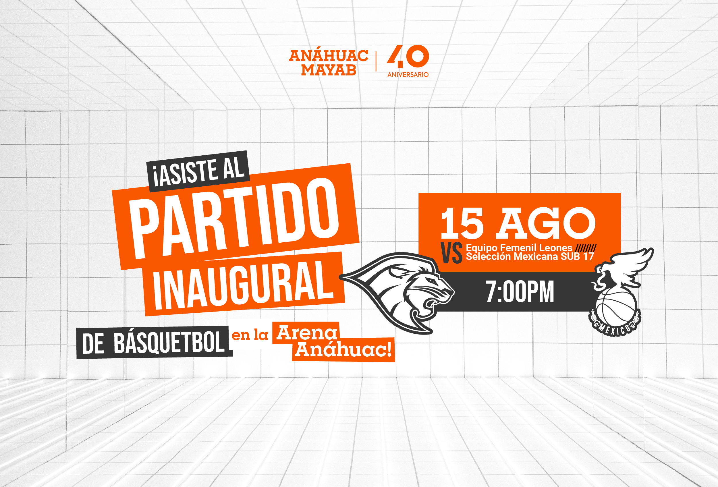 Partido Inaugural de Basquetbol